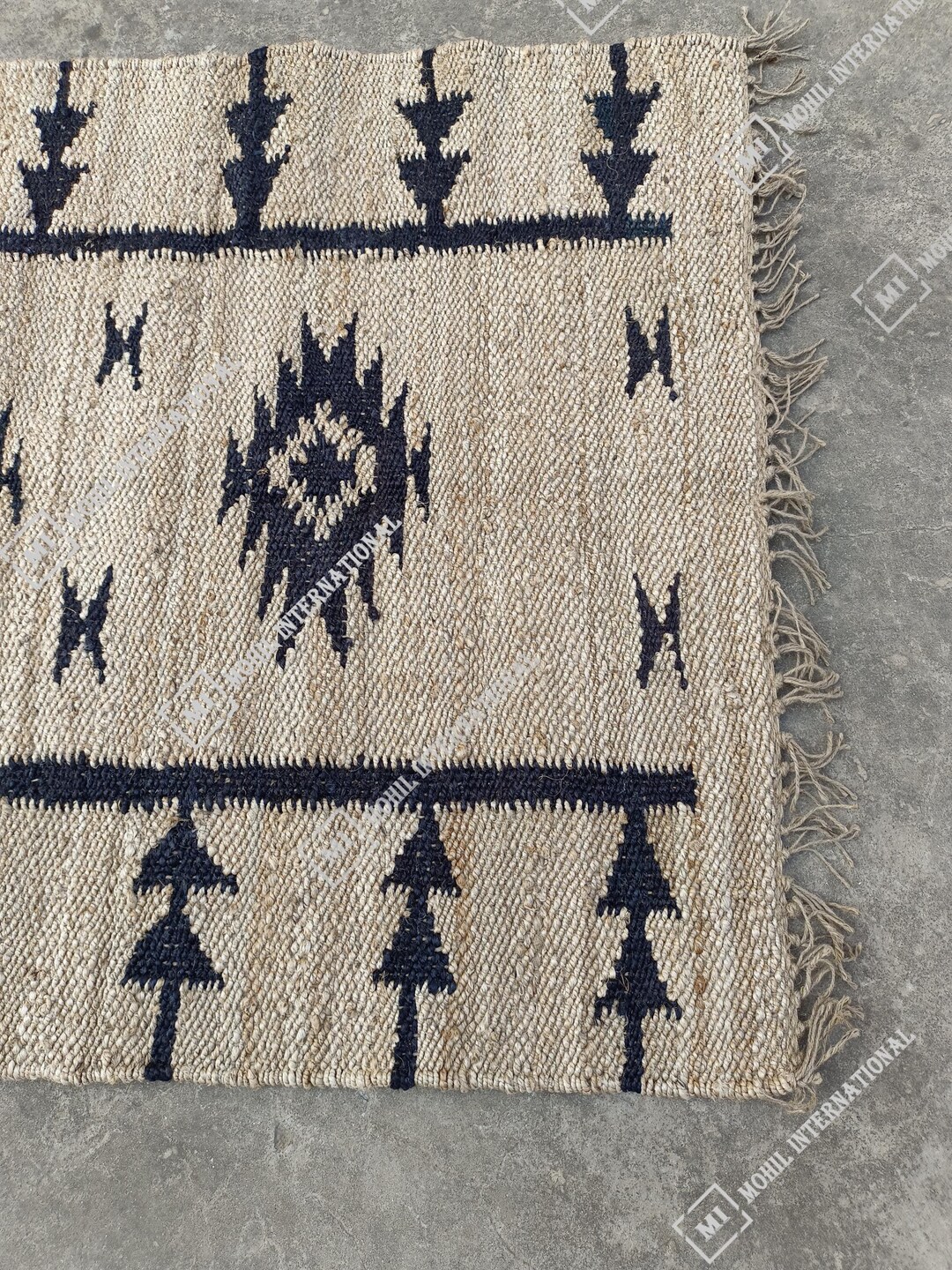 Hand Made Runner, Handwoven Hamp Jute Runner Rug, Runner Carpet for ...