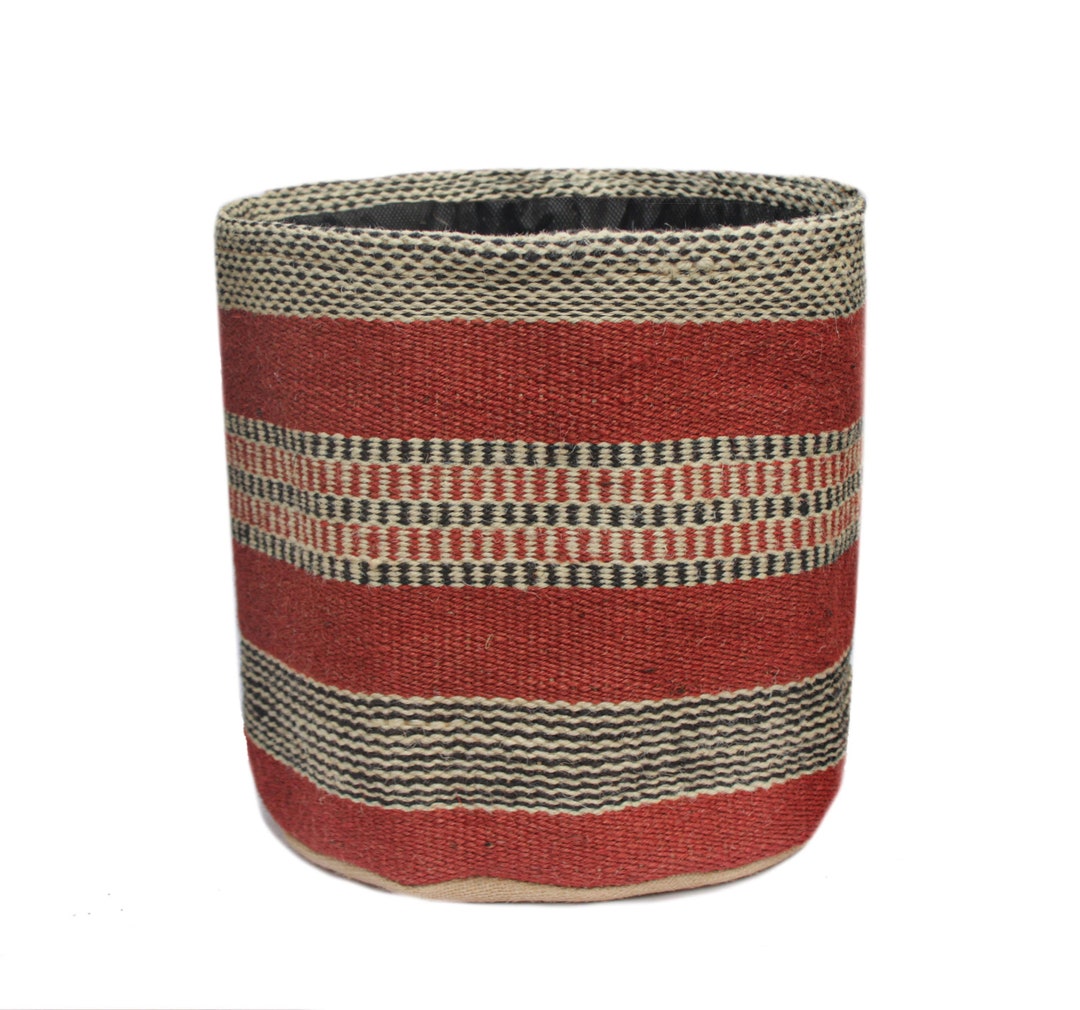 Jute Runner Basket, Kitchen Decor Rug, Rustic Baskets Set, Storage ...