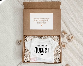 Pregnancy Reveal Box - Etsy