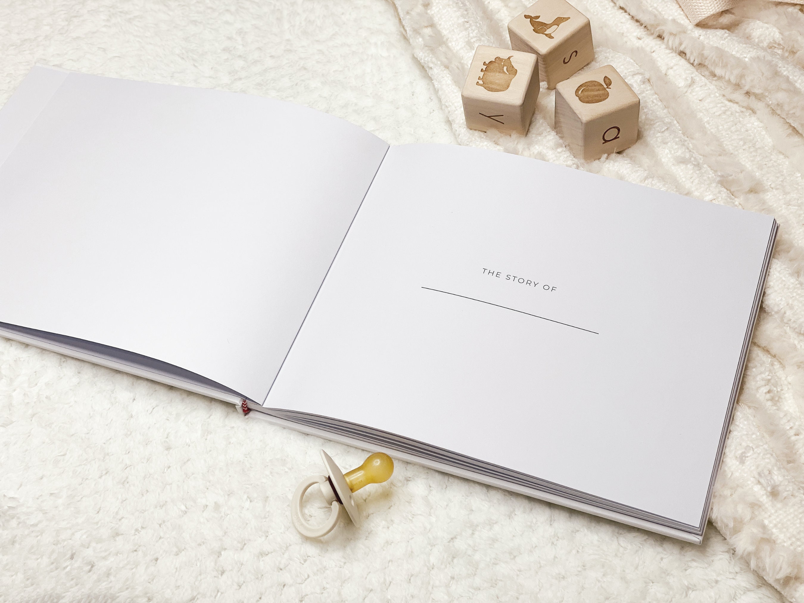1st Year Baby Memory Book [sage Green] Hardcover Photo Book, Journal ...