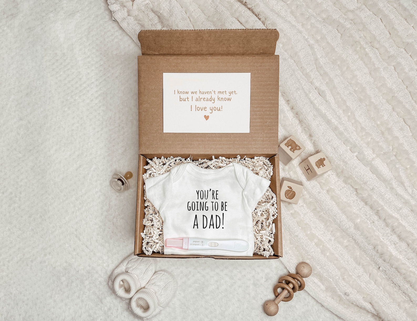 Pregnancy Announcement Box: You're Going to Be a Dad | Etsy