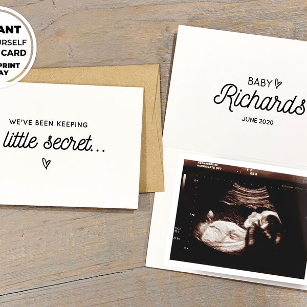 Secret Pregnancy - Etsy