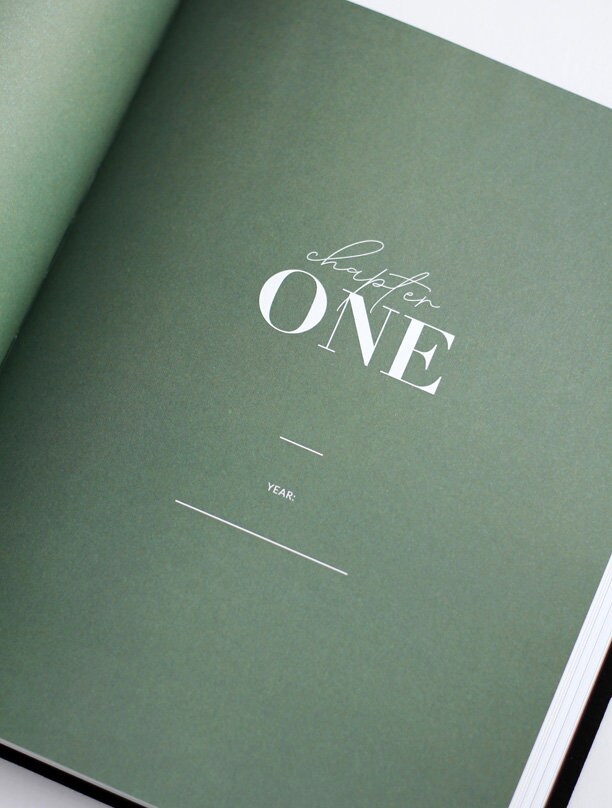 Ten Year Story Journal, My Life in Chapters, Graduation Gift, 18th ...