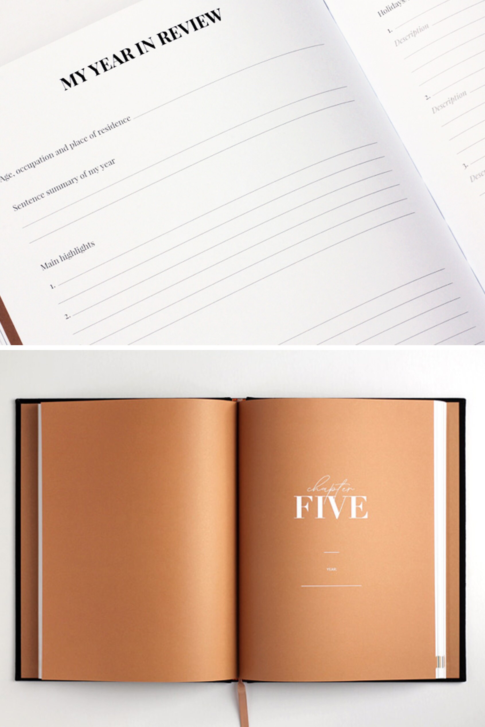 Ten Year Story Journal, My Life in Chapters, Graduation Gift, 18th ...