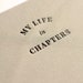 Ten Year Story Journal My Life in Chapters Graduation Gift - Etsy