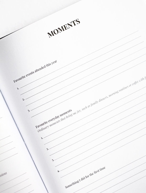 Unique Memory Book Ten Year Gratitude Journal Anniversary | Etsy