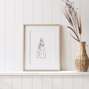 Line Art Print Wall Art Print Korea Art Print Korean - Etsy