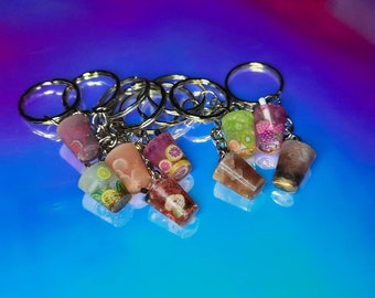 Mini Drink Keychain - Etsy