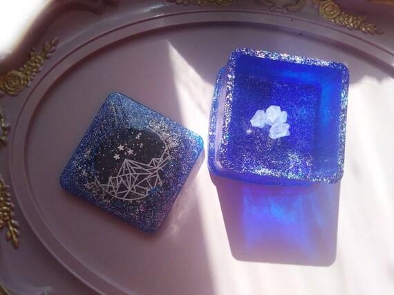 Jewelry Boxes ACOTAR Made of resin box Night Court Symbol Trinket Box ...