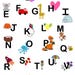 Alphabet Print, Alphabet Poster, Phonics, Childrens Educational Poster ...