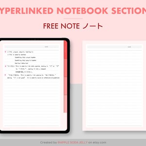 All-in-one Japanese Study Notebook Words Kanji Verb Conjugation Grammar ...