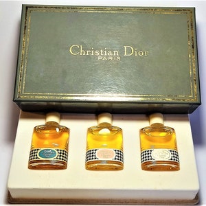 Vintage Coffrette Dior Perfume Miniature 10 Ml EACH Miss Dior Diorella ...
