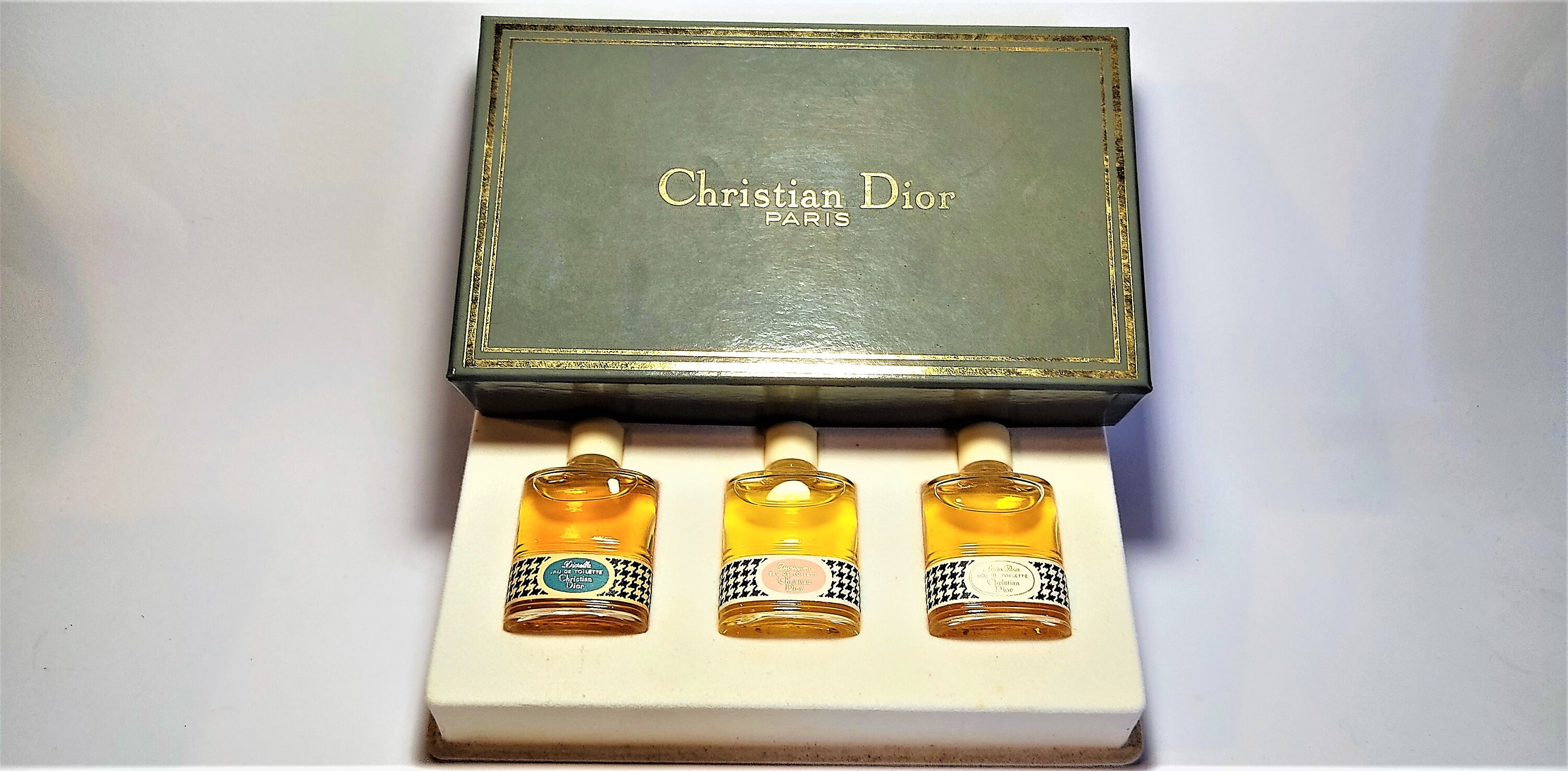 Vintage Coffrette Dior Perfume Miniature 10 Ml EACH Miss Dior - Etsy