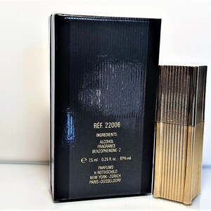 Rothschild Parfum /extrait 8 Ml 0.25 Fl.oz Perfume Miniatura Spray ...