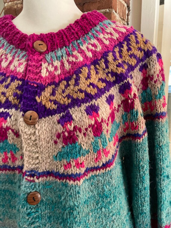 Vintage alpine sweater - Gem