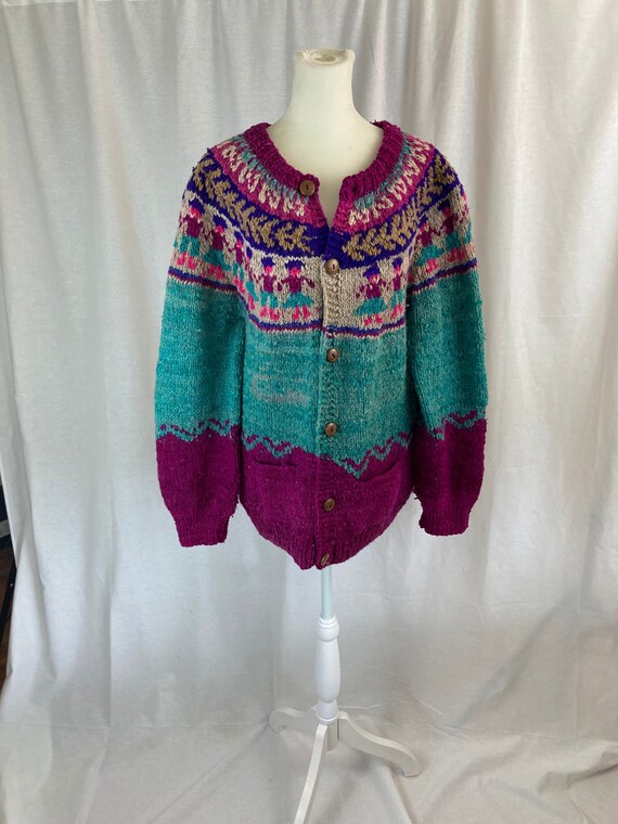 Vintage alpine sweater - Gem
