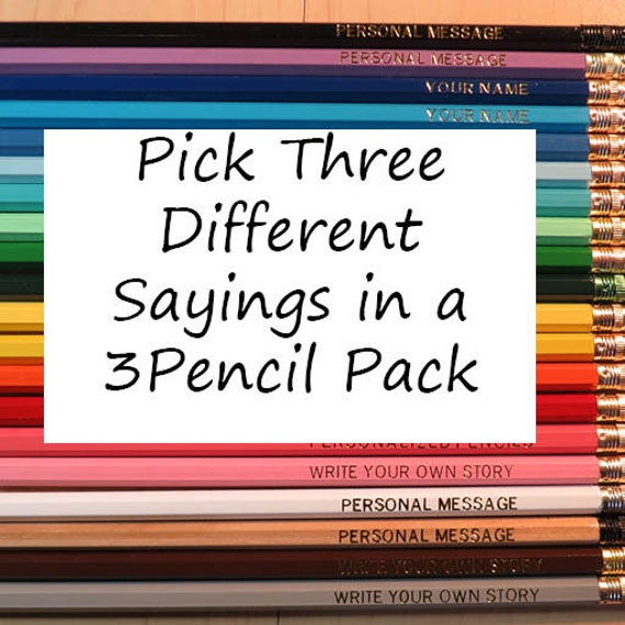 Pick Three Different Sayings Personalized 2HB Hexagon | Etsy