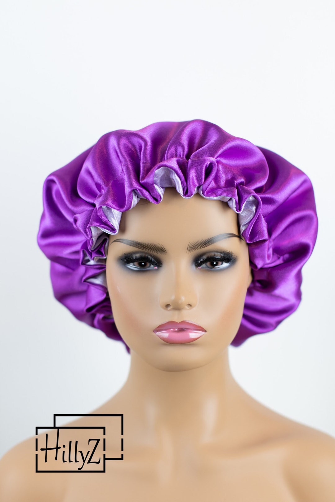 Double-sided Satin Sleep Bonnet - Etsy