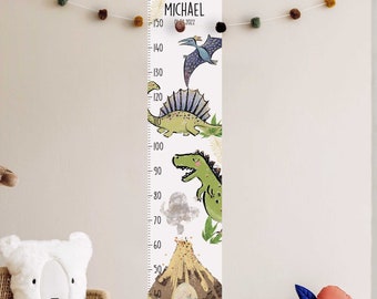 Wall Measuring Name Decal - Etsy