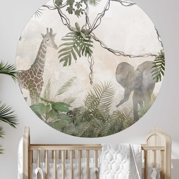 Round Wall Decal - Etsy UK