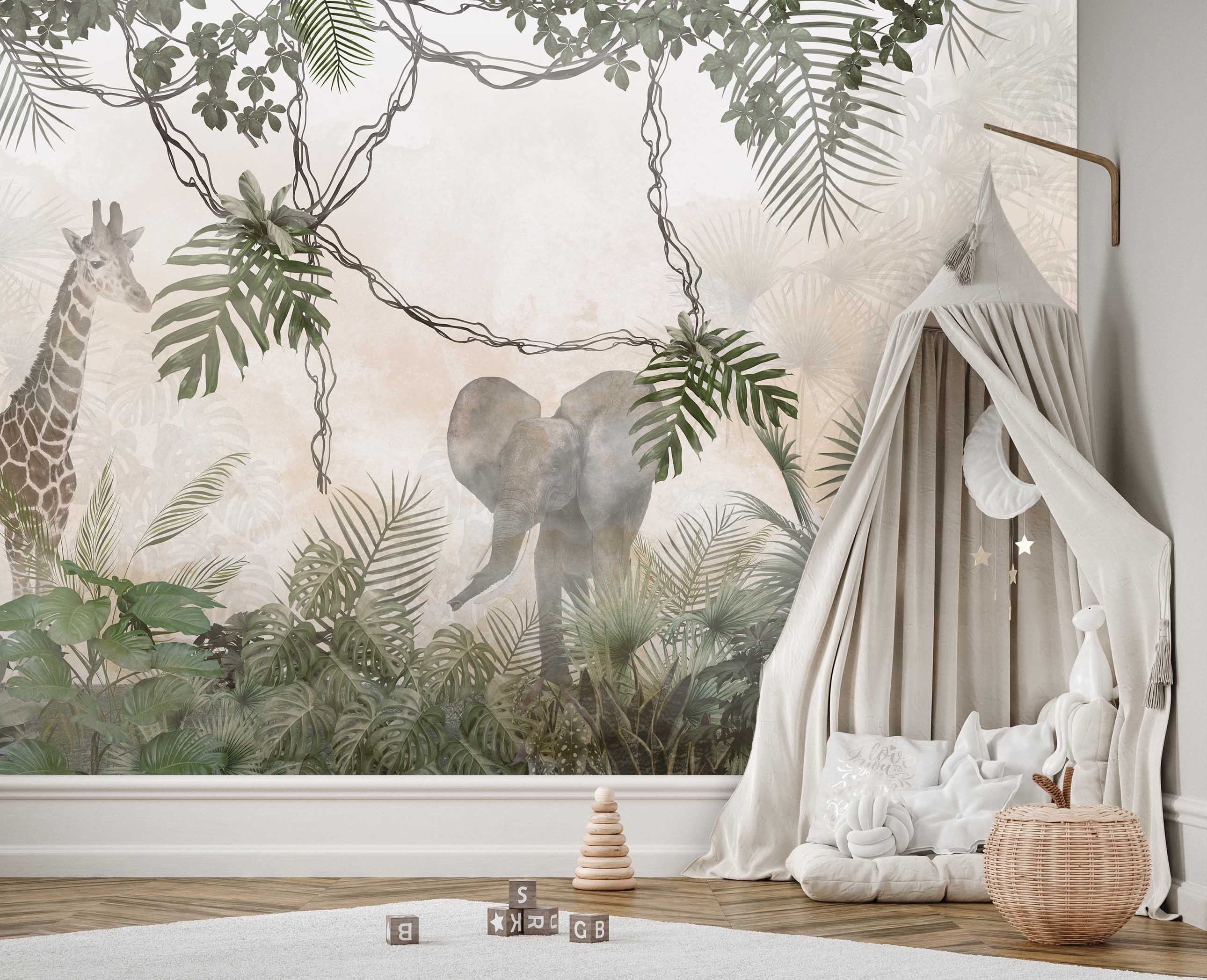 Baby Jungle Background