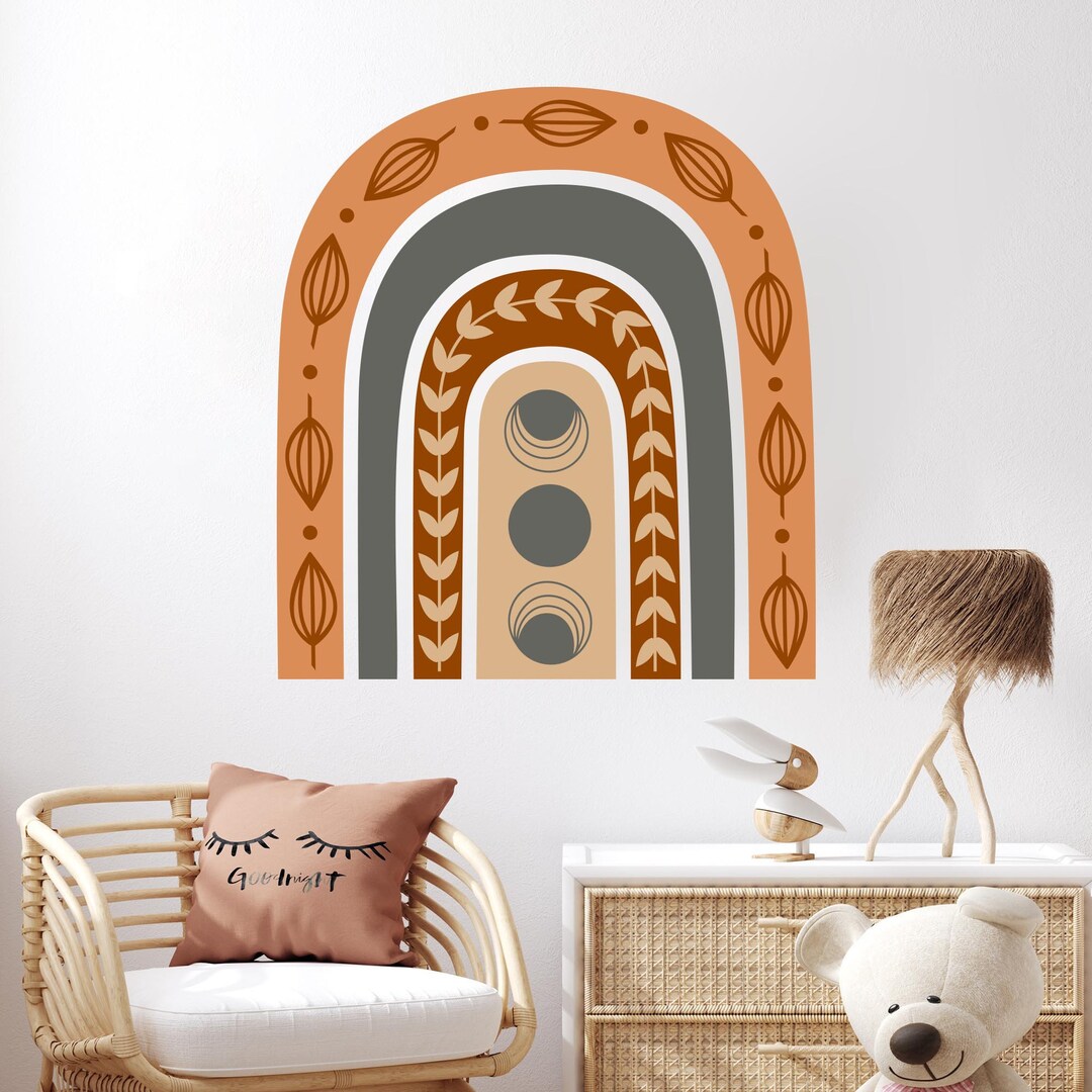 RAINBOW V239 Wall Sticker in Boho Style Wall Sticker Children's Room ...