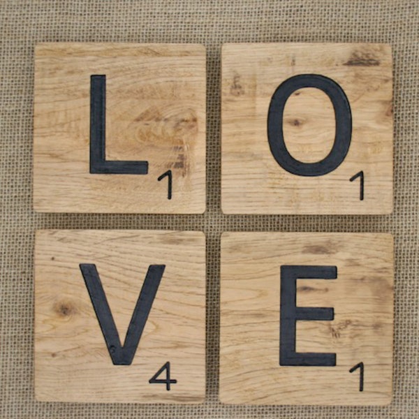 Large Scrabble Tiles - Etsy UK