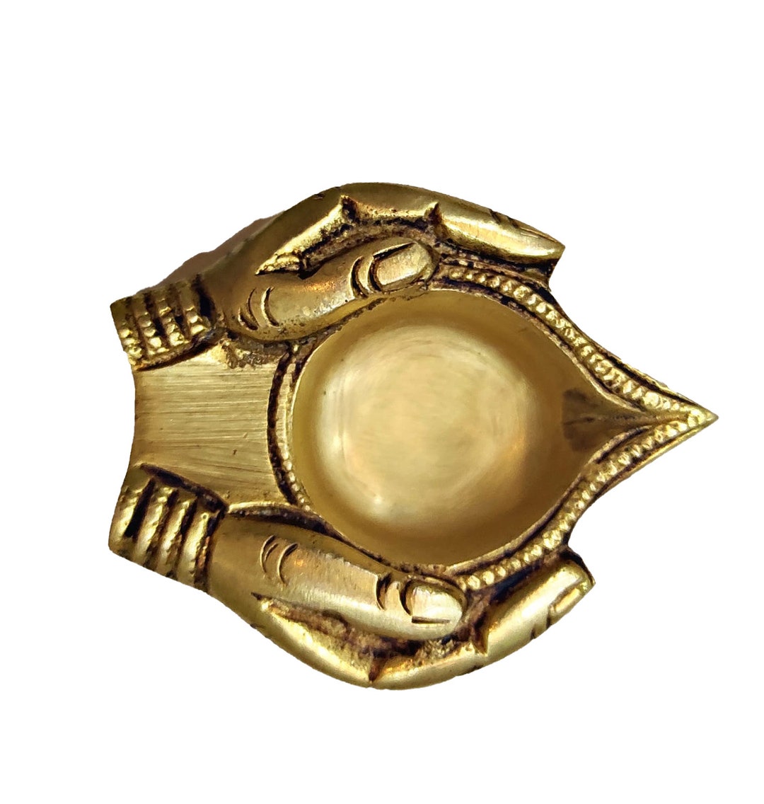 WELCOMING DIYA Brass Solid Brass Symbol of Devotion and - Etsy Australia