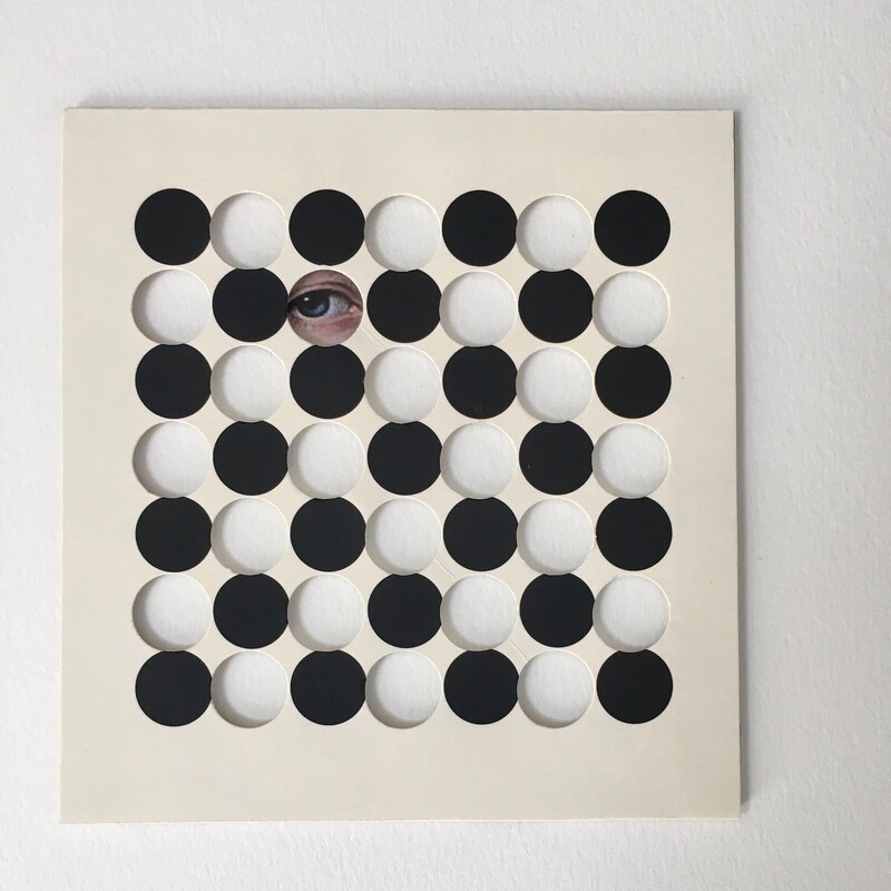 Paper Collage Wall Art - Etsy