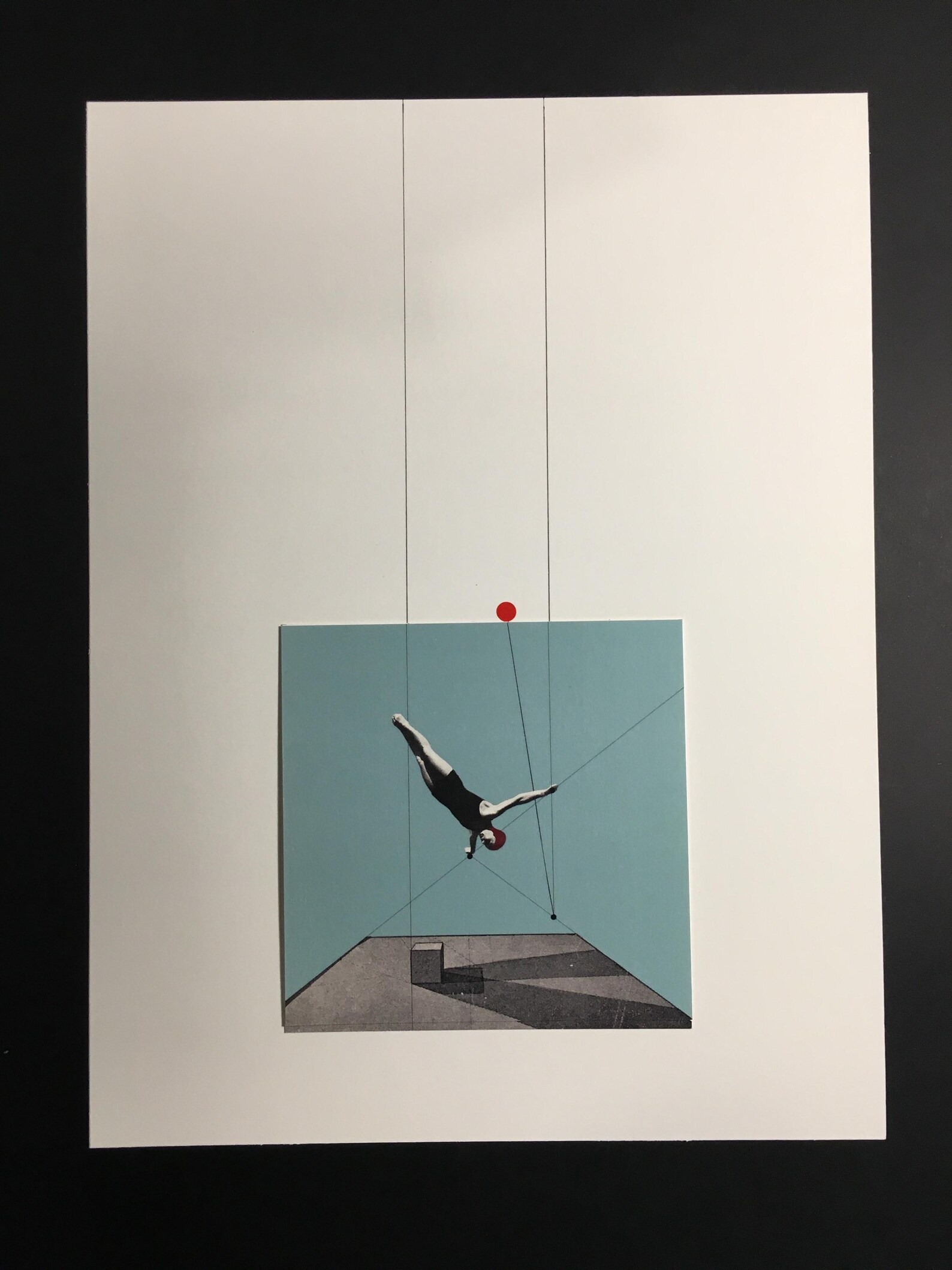 A Surrealist Vision of Motion: "geometry of Flight in Blue" by Furst ...