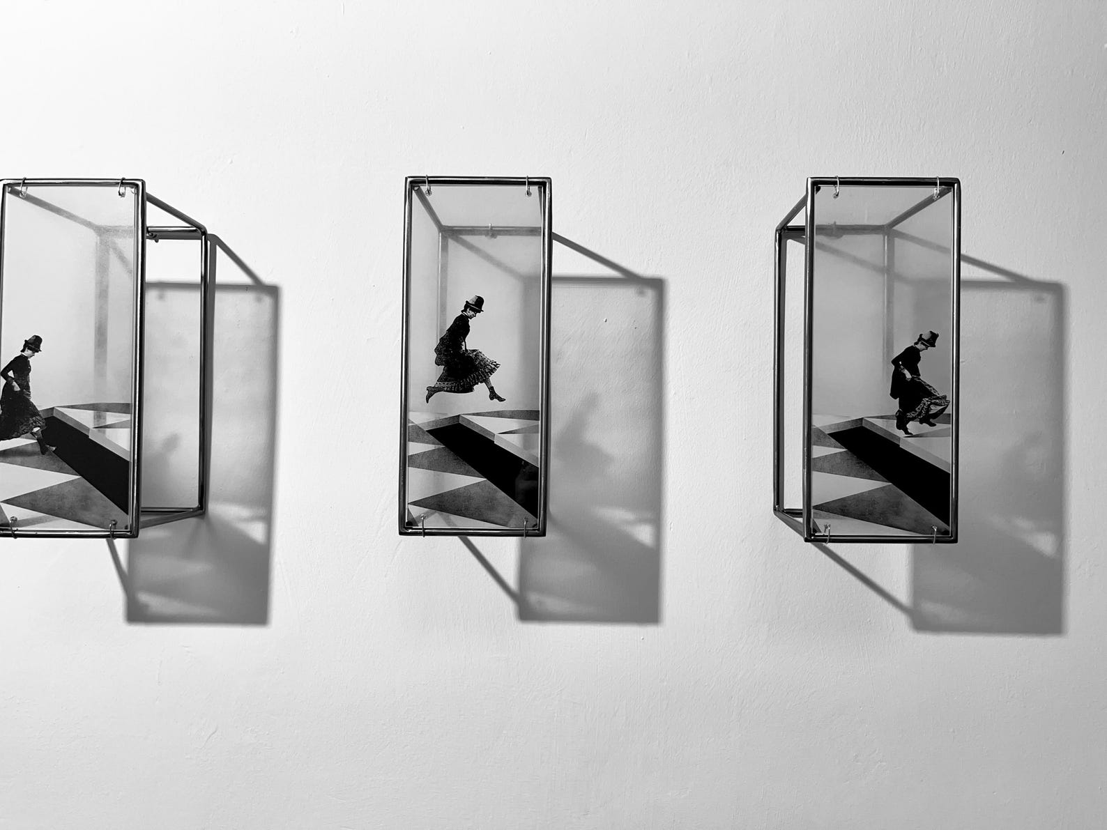 Avoiding the Void, Metal Wall or Desk Top Sculpture, Original Interior ...