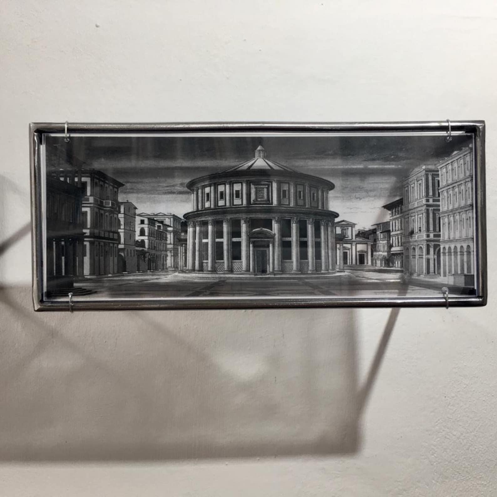 Famous Italian Renaissance Art, the Ideal City Triptych, Handmade Metal ...