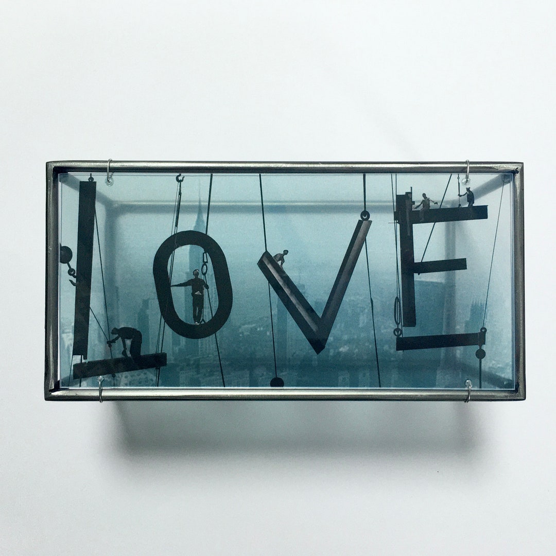 Love Sign Romantic Wall Art Iron Love Sculpture Love Under - Etsy