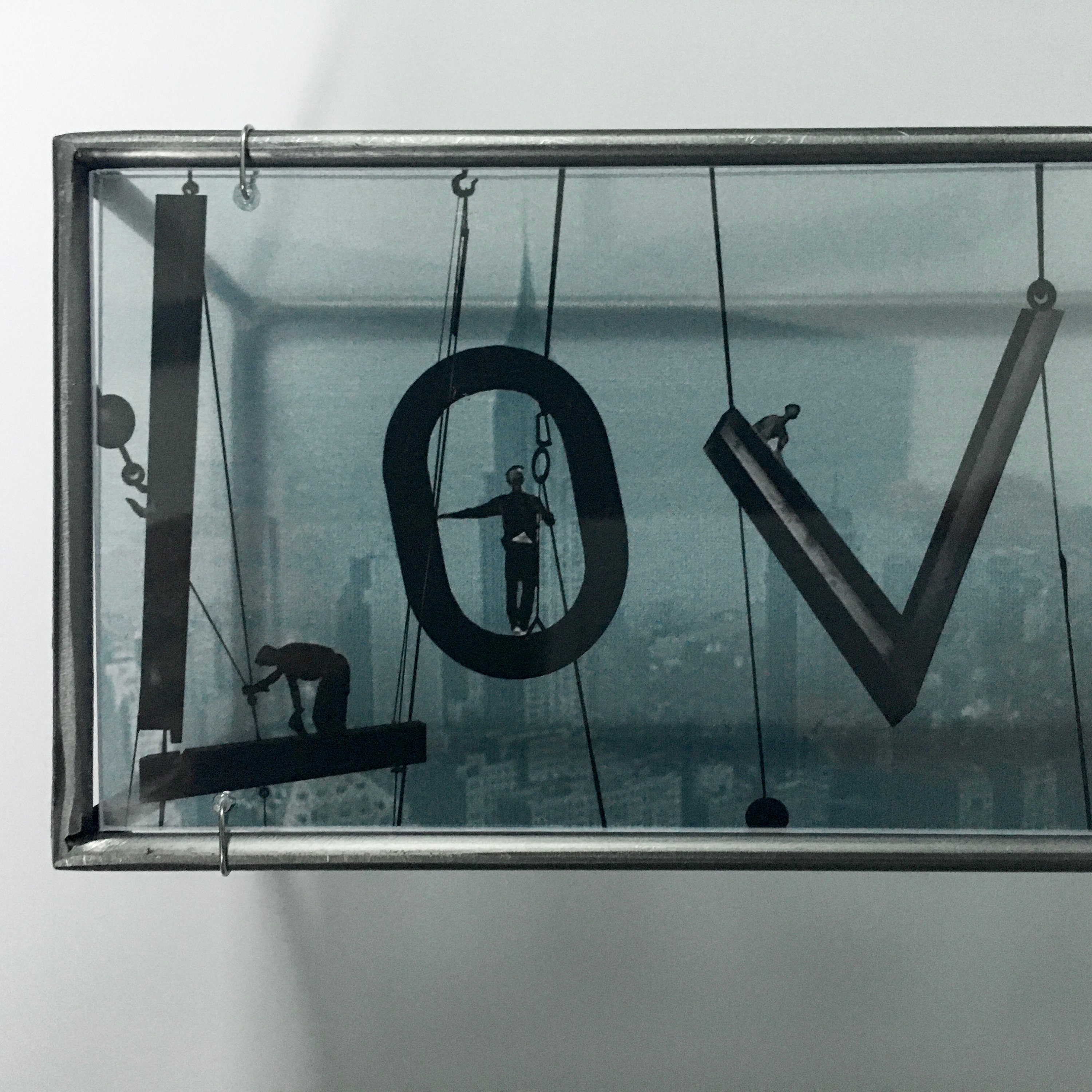 Love Sign Romantic Wall Art Iron Love Sculpture Love Under - Etsy