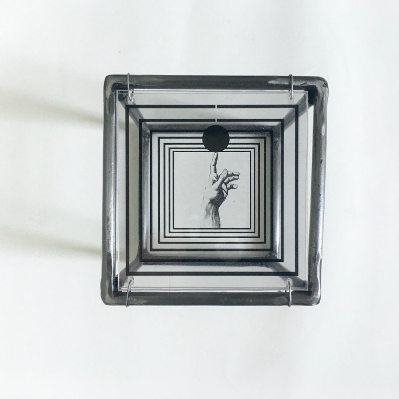 Op Art Metal Wall Sculpture Set: Renaissance Shadow Art Decor - Etsy