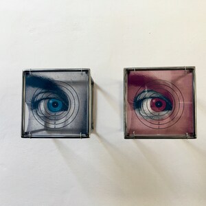 Contemporary Eye Sculpture Set: Pop Art Home Decor - Etsy