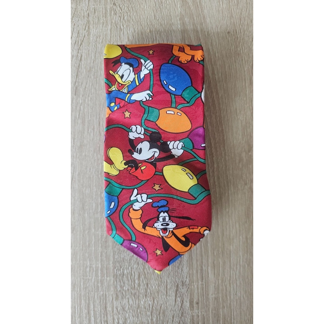 Disney Holidays Mickey Donald Goofy Tie - Etsy