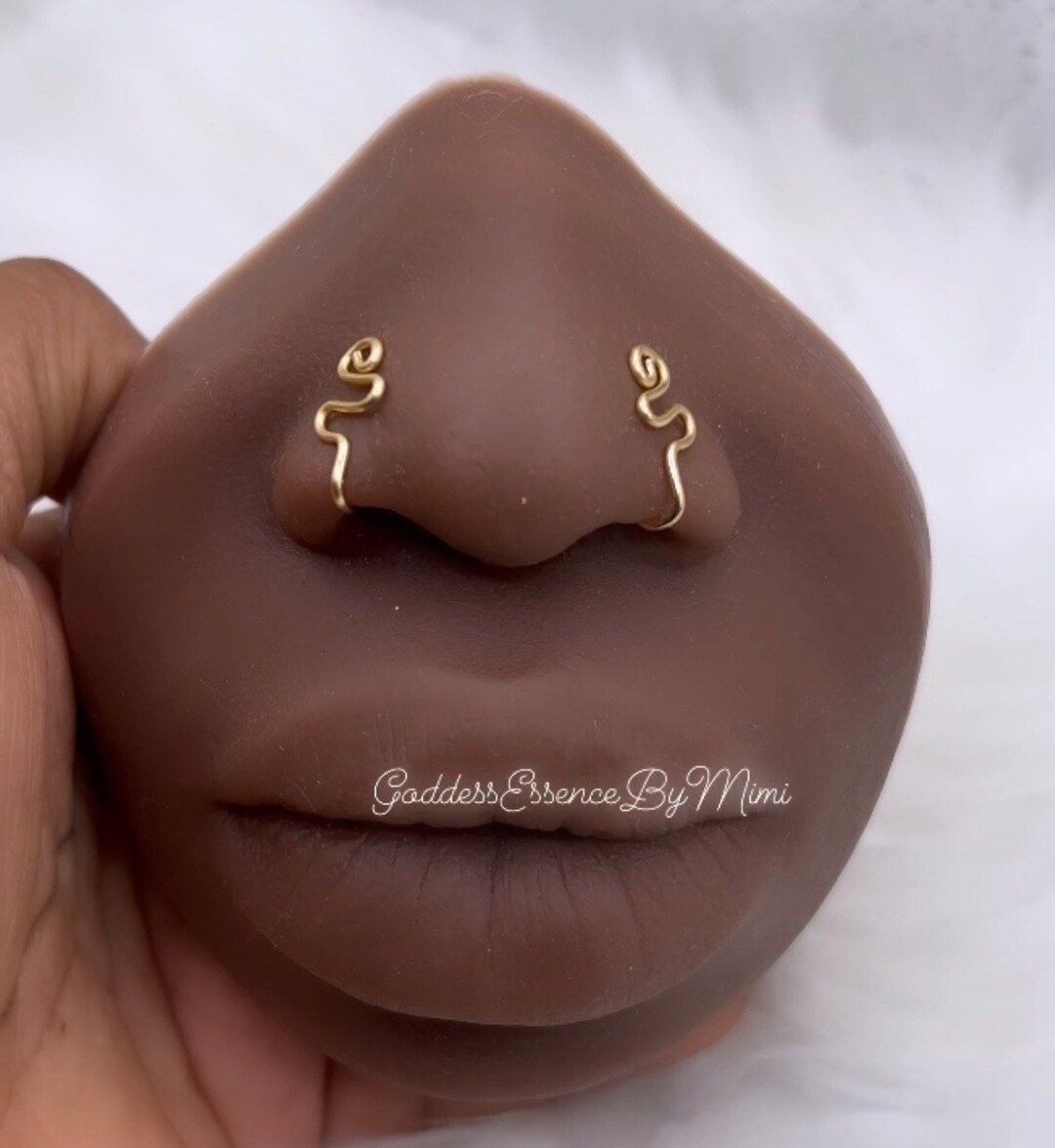 Goddess Crystal Nose Cuff Set of 2 - Etsy