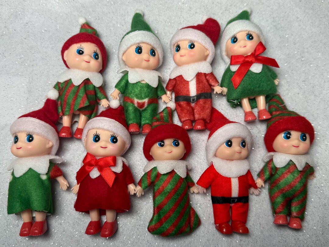 Toddler Elf, Poseable Elf, Christmas Elf - Etsy