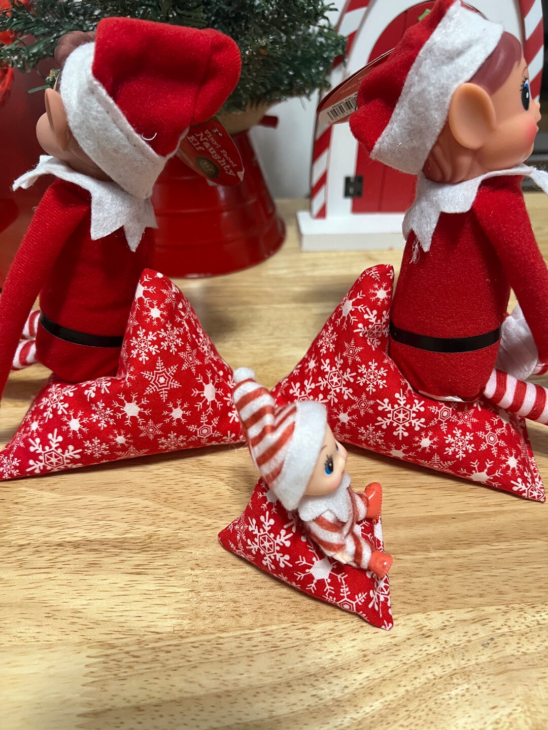 Elf Bean Bag Chairs Elf Accessories Barbie Bean Bag Chair - Etsy