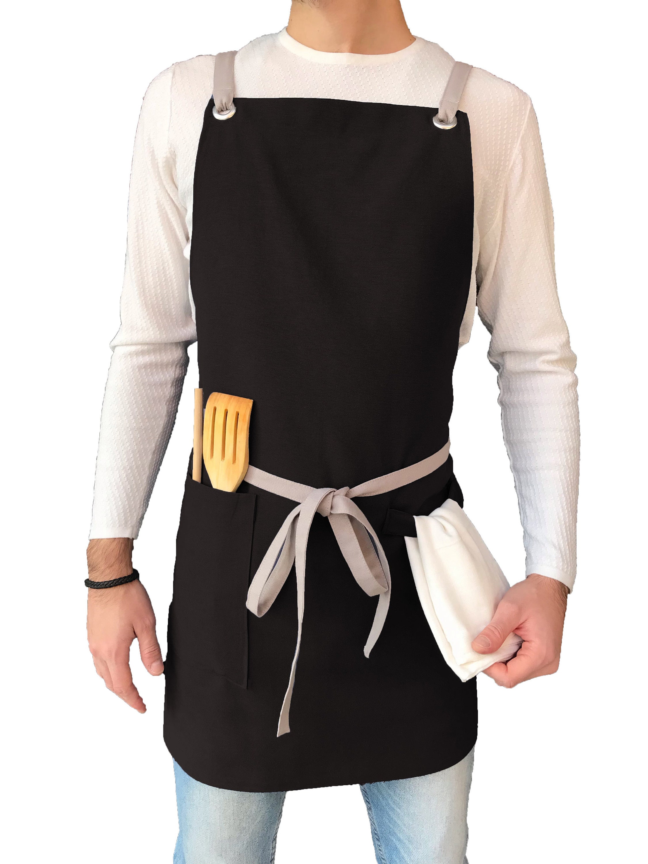 Men and Women Apron Barista Pastry Kitchen Apron Barbers Chefs - Etsy