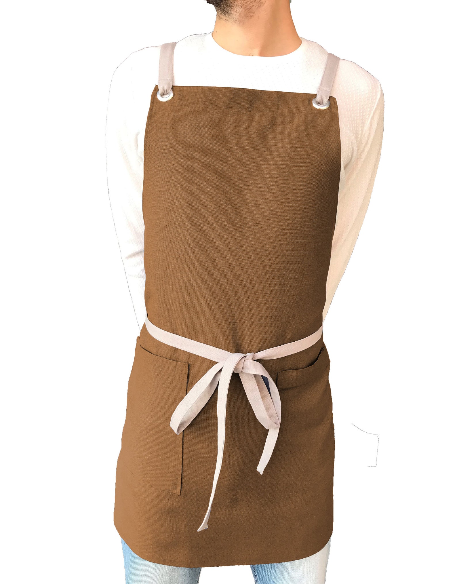 Men and Women Apron Barista Pastry Kitchen Apron Barbers Chefs - Etsy