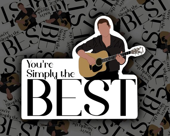 You're Simply the Best patrick Sticker - Etsy