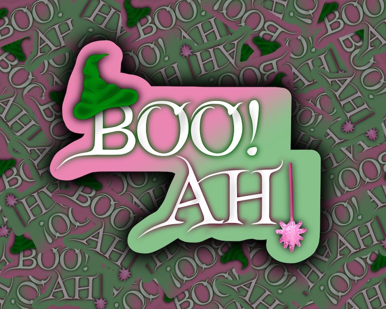 Boo! Ah! - Wicked Witches (3 Sticker Sizes Available) - Etsy