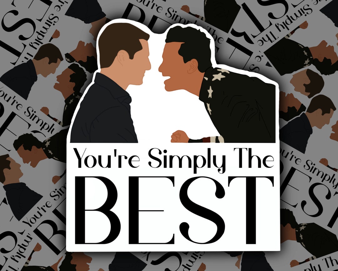 You're Simply the Best David Rose Sticker - Etsy