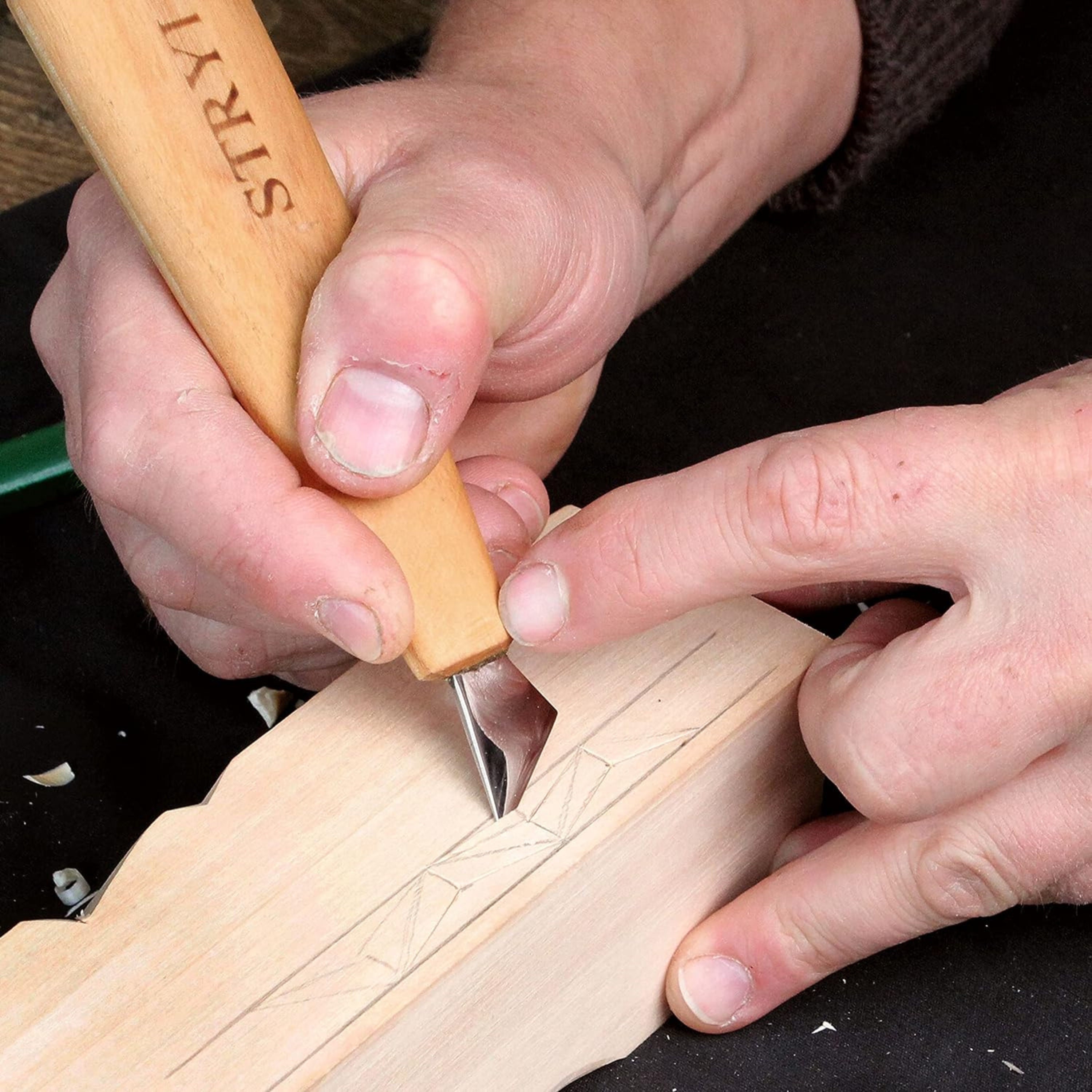 Wood Carving Pocket Knife