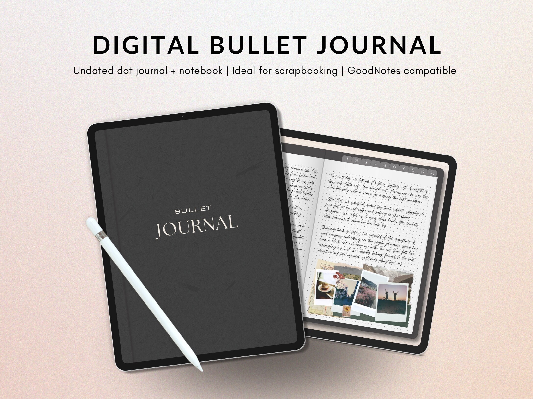Digital Bullet Journal Digital Notebook Planner Bullet Journal for ...