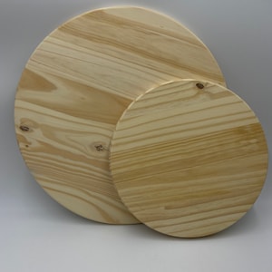 10 Pack/1"thick/ 18'' in Diameter/blank Wood Rounds/wood Rounds 18 Inch ...