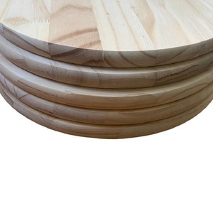 18 in Diameter/thick 0.81 , Blank Wood Rounds, Wood Rounds 18 Inch ...