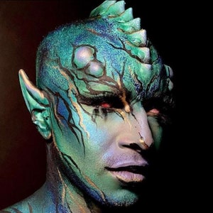 The Alien Spine Sci Fi Silicone Prosthetic SFX Make Up - Etsy